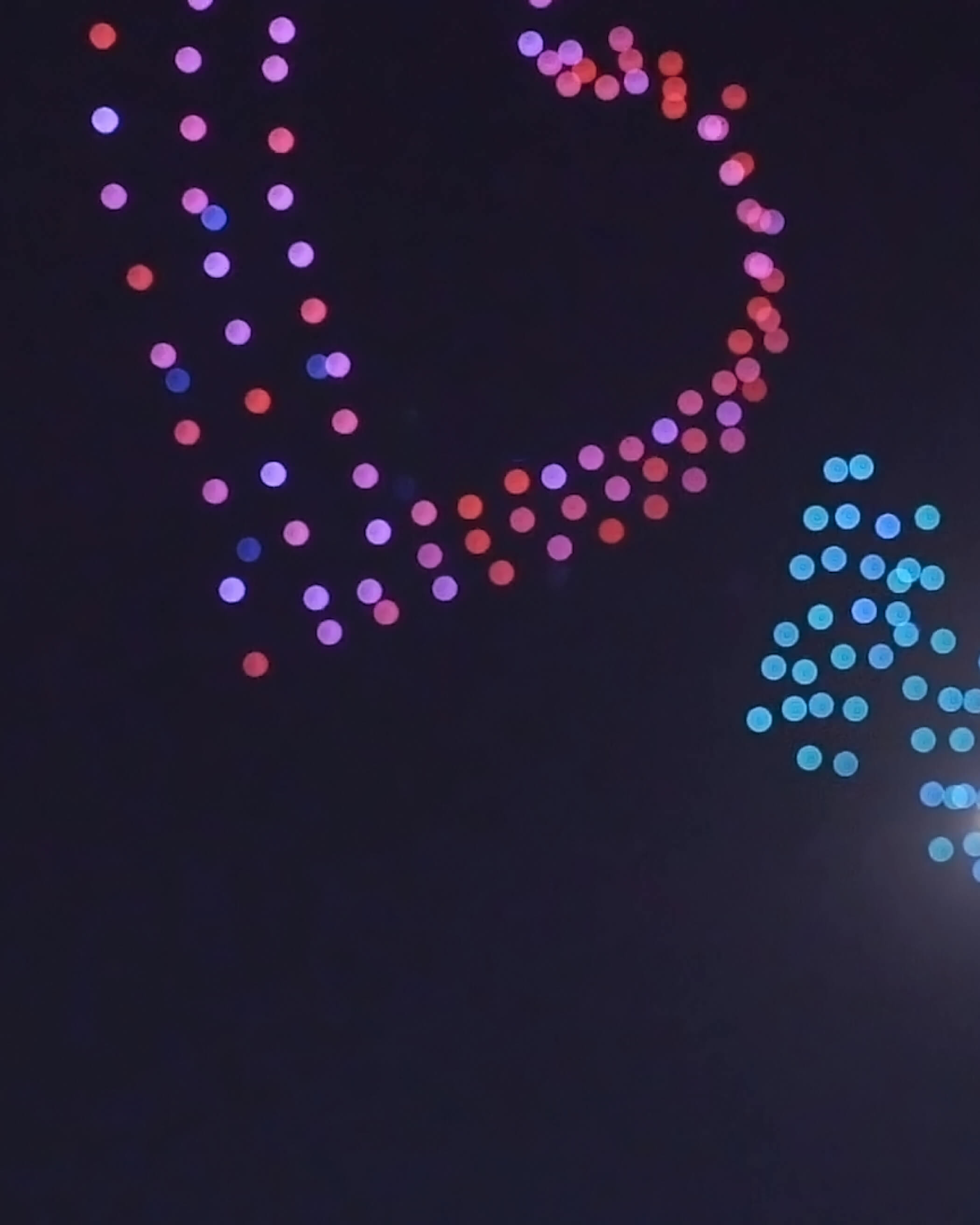 Drone Light Shows in India by Geoscan